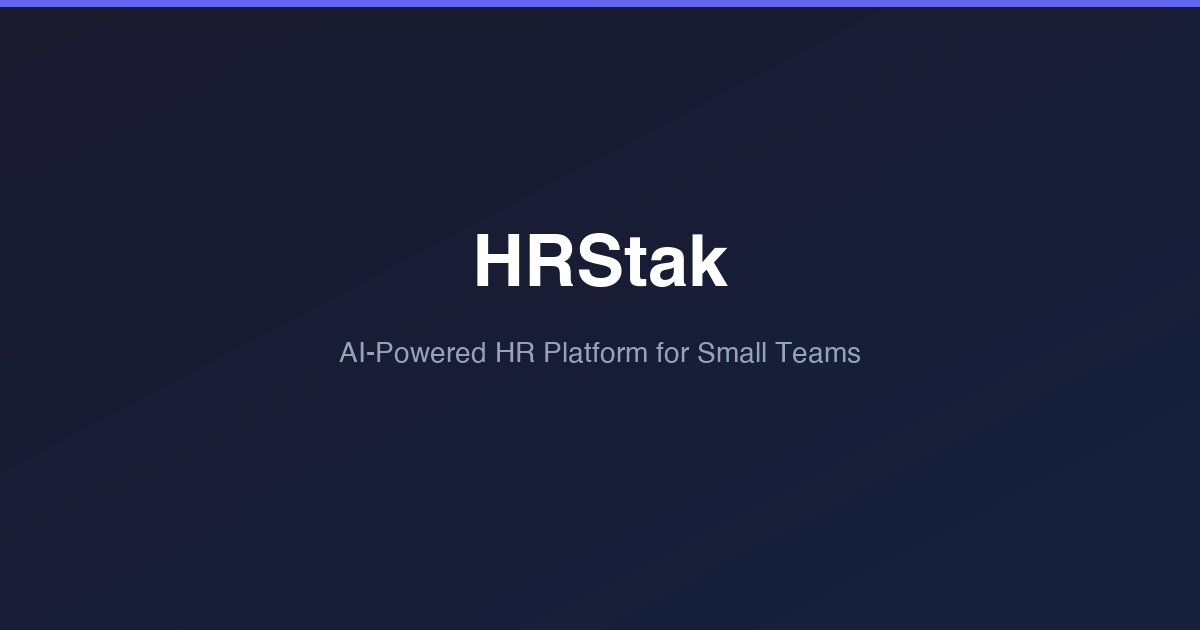 Small Business HR Compliance Checklist for 2026 | HRStak